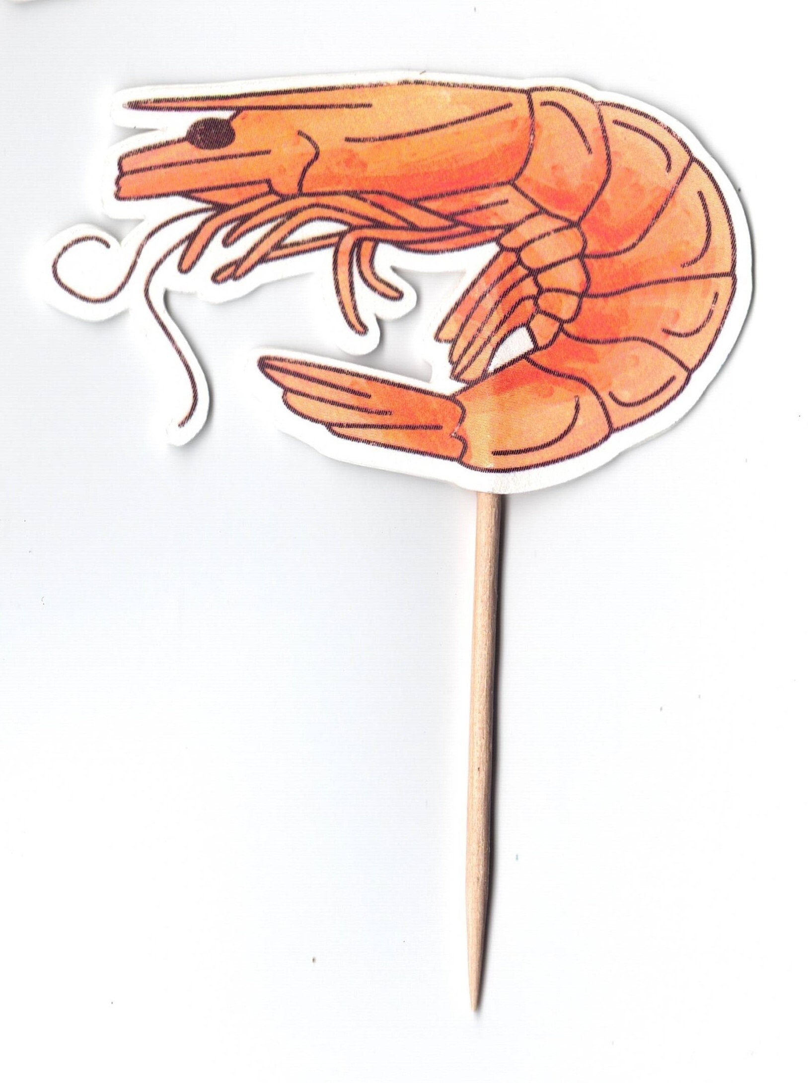 Shrimp Boil Cupcake Toppers, Shrimp Boil Party, Theme Birthday Decor ...