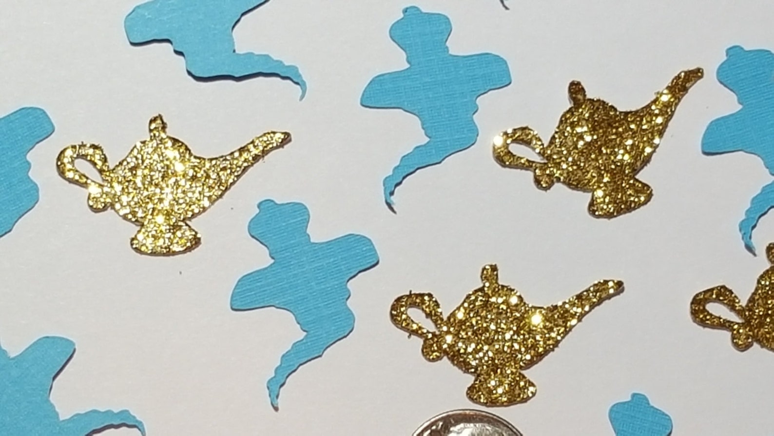 Aladdin Inspired Paper Confetti Table Scatter Genie Lamp | Etsy