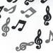 Music Notes- Black and Silver- Confetti- Birthday- Party- Die Cut ...