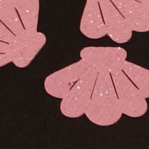 Shell Confetti Pink Shell Confetti Bridal Shower Decor | Etsy