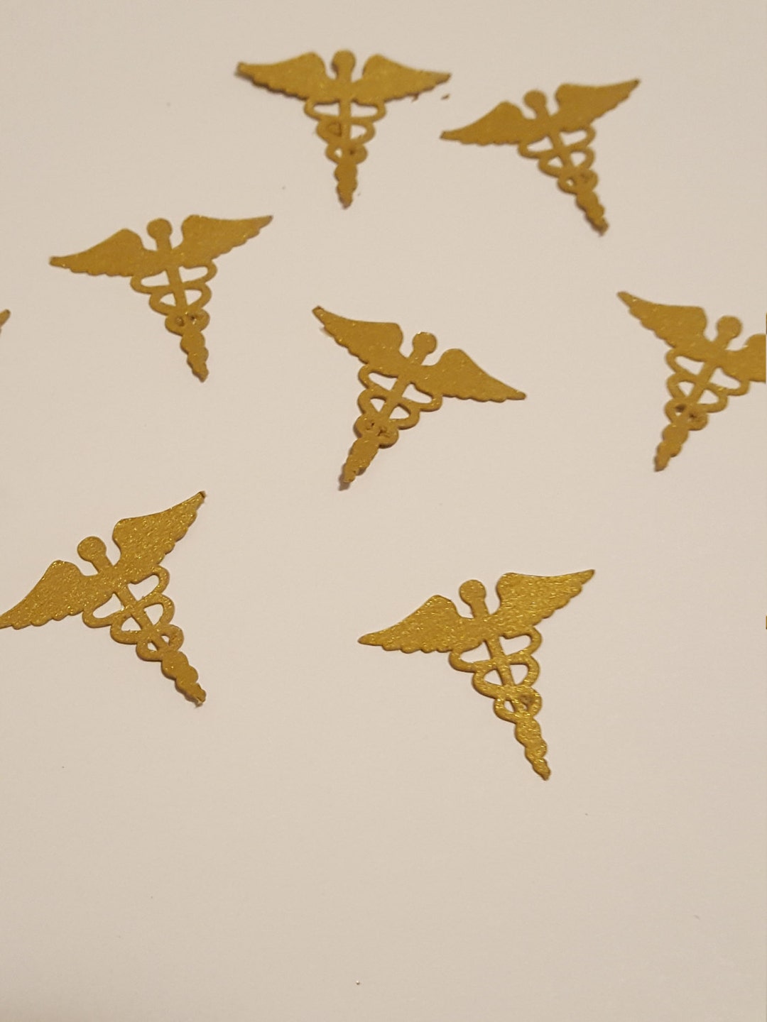Caduceus Confetti,table Scatter,gold Medical School, Graduation,nurse ...