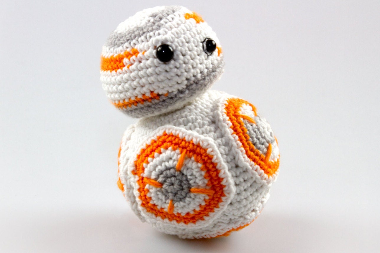 Amigurumi Crochet Star Wars Amigurumi Crochet BB8 Pattern | Etsy