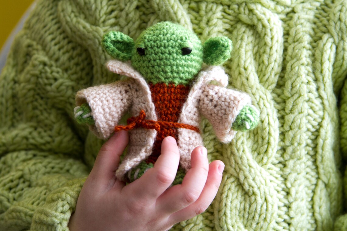 Crochet Yoda Pattern Amigurumi Crochet Pattern Crochet Star | Etsy