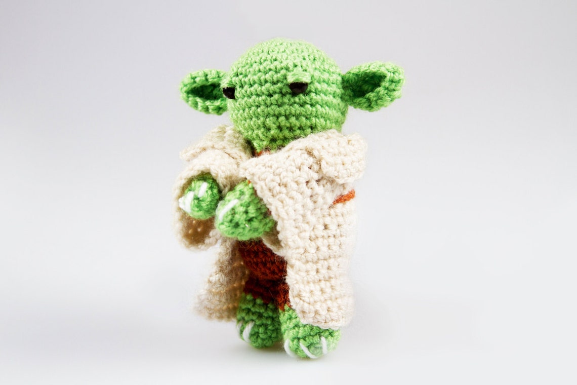 Crochet Yoda Pattern Amigurumi Crochet Pattern Crochet Star | Etsy