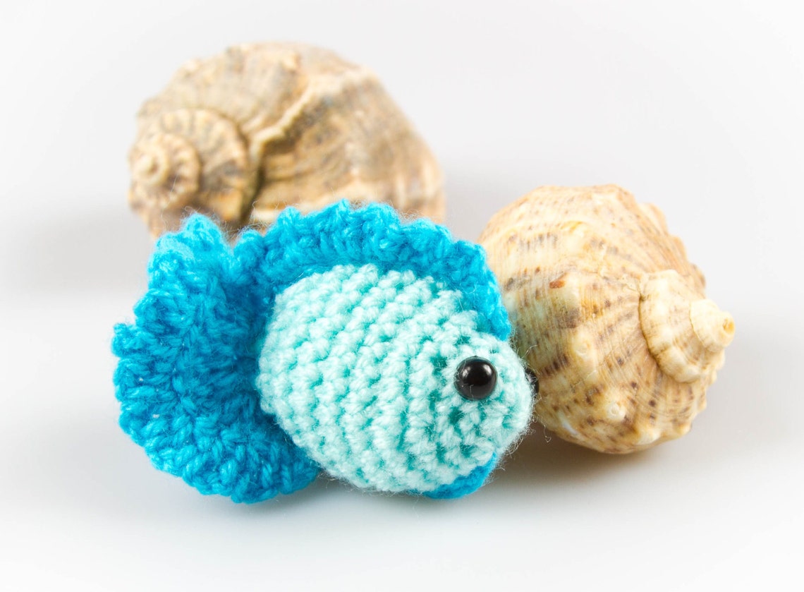 Fish Crochet Pattern Easy Crochet Pattern Amigurumi Crochet - Etsy