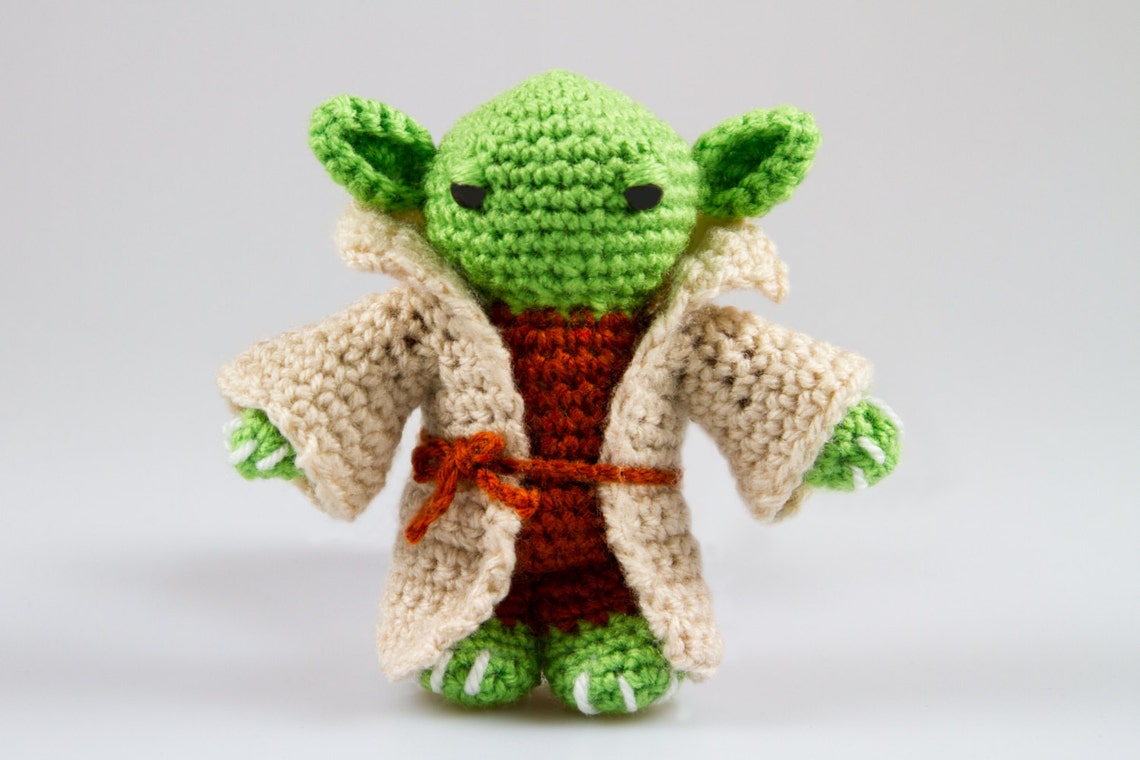 Crochet Yoda Pattern Amigurumi Crochet Pattern Crochet Star | Etsy