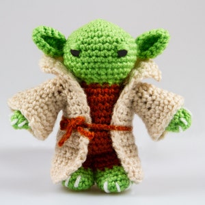 Crochet Yoda Pattern Amigurumi Crochet Pattern Crochet Star | Etsy
