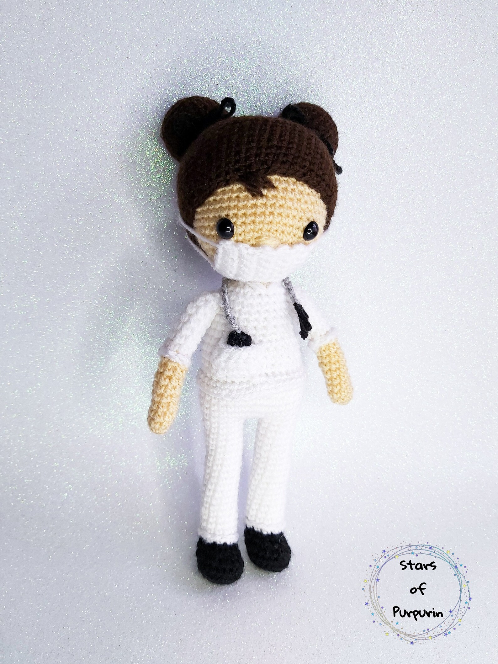 Nurse Or Doctor Doll Amigurumi Heroes Thank You Nurse Doctor