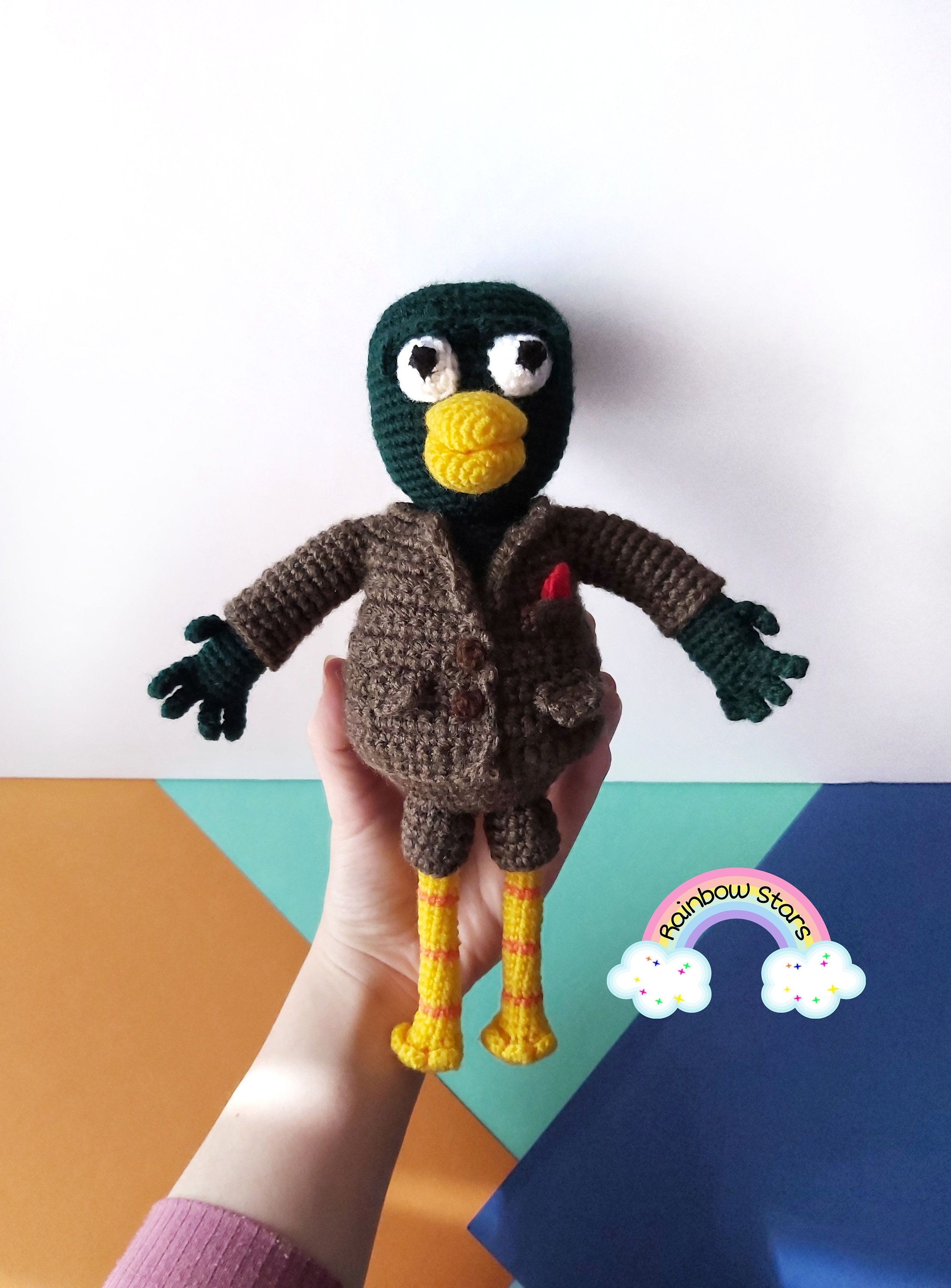 Don't Hug Me I'm Scared Duck Guy Inspired Amigurumi Duck - Etsy Hong Kong Don't Hug Me I'm Scared Duck Guy Inspired Amigurumi Duck - Etsy Hong Kong