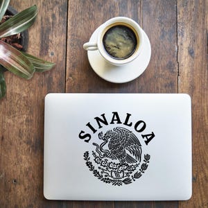 Mexican Eagle MX State Name Decal, Mexican Eagle Decal, Waterproof ...