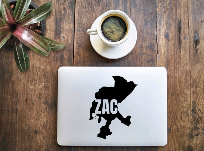Zacatecas Mexico Vinyl Decal ZAC Map Vinyl Sticker - Etsy