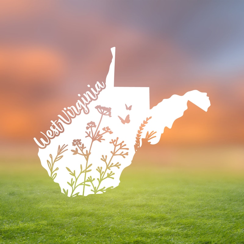 Wv Svg - Etsy