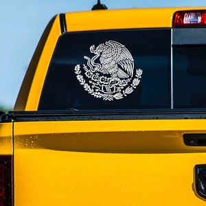 Mexican Flag Logo Decal, Mexican Eagle Decal, Waterproof Vinyl Sticker ...