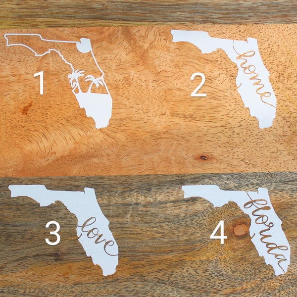 Florida Home Decal - Etsy