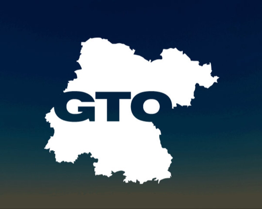 Guanajuato Mexico Vinyl Decal, Guanajuato Map Sticker, Waterproof Vinyl ...