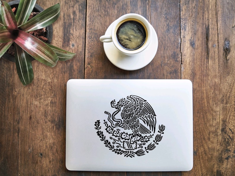 Mexican Flag Logo Decal Mexican Eagle Decal Waterproof Vinyl - Etsy