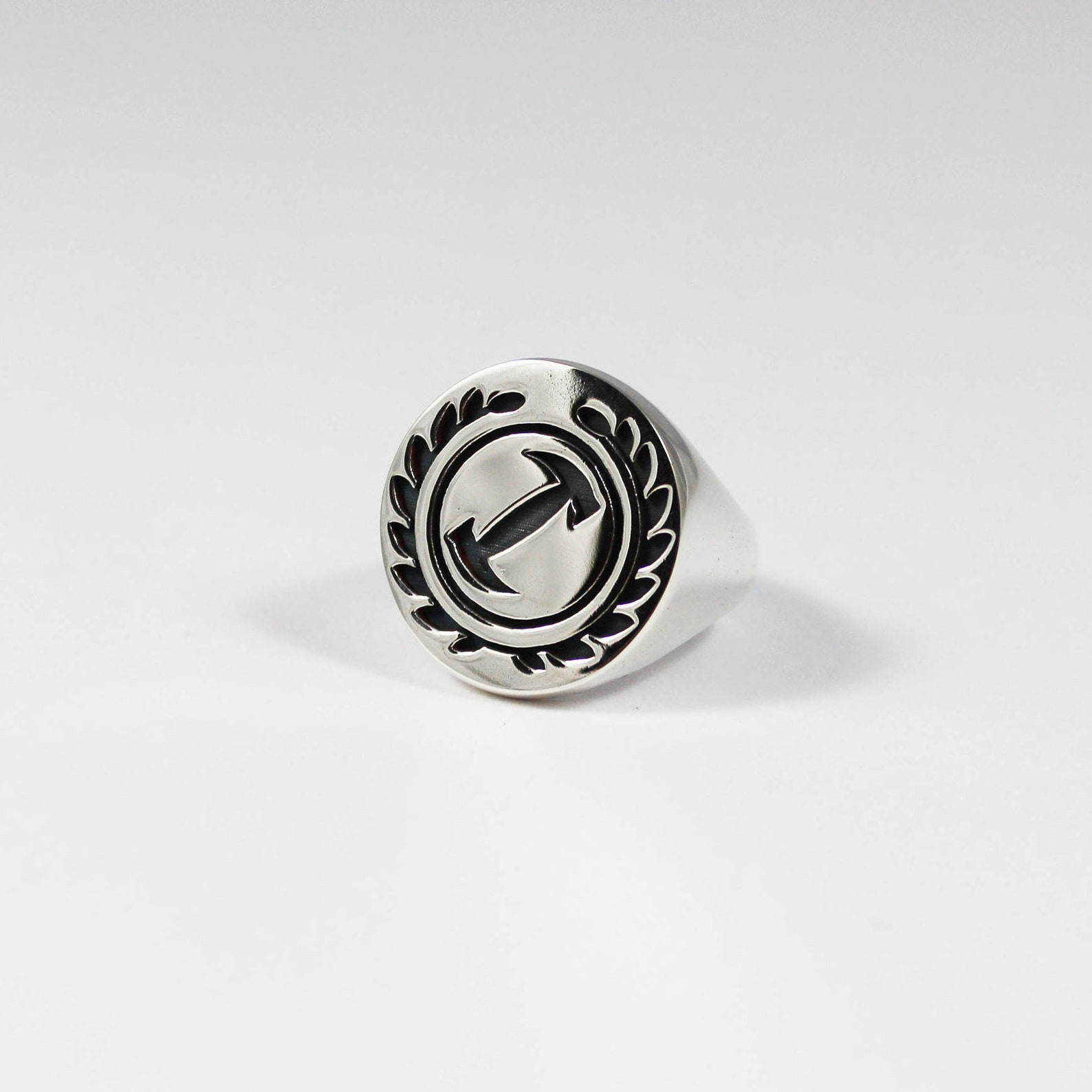 STONECUTTER RING / Simpsons Ring / Stonecutter Signet Ring / | Etsy