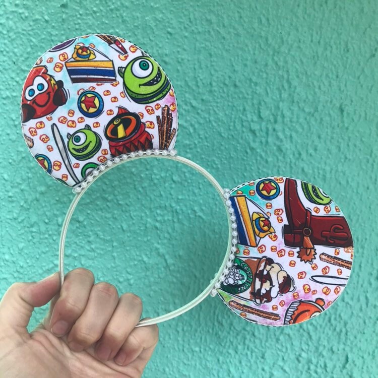 Disney Pixar Snacks Mouse Ears | Etsy