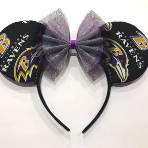 NFL Baltimore Ravens Mouse Ears - Etsy