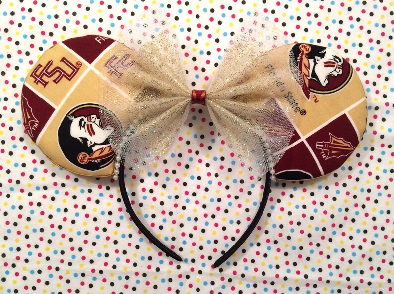 Florida State University Seminoles Mouse Ears - Etsy