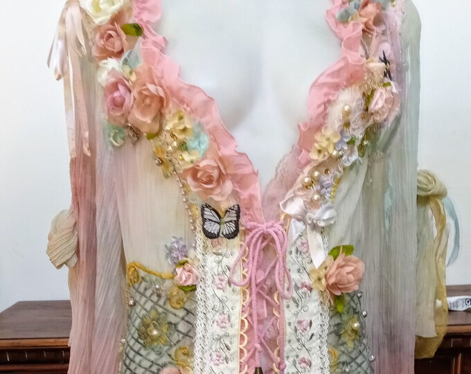 Pretty Victorian XXL Honeybee Butterfly Dress / Jacket - Etsy