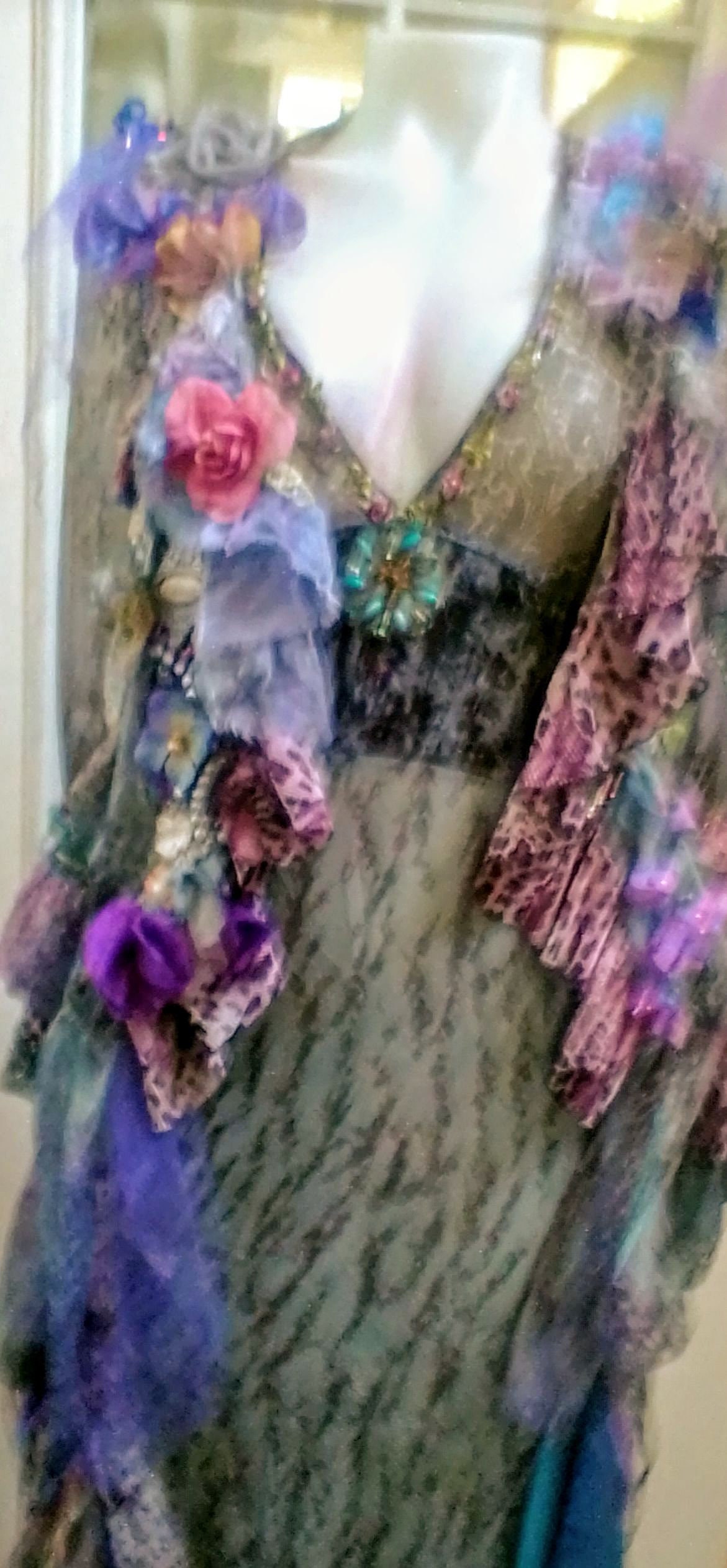 Sheer Silk Two Piece Ensemble Dress W Matching Jacket - Etsy