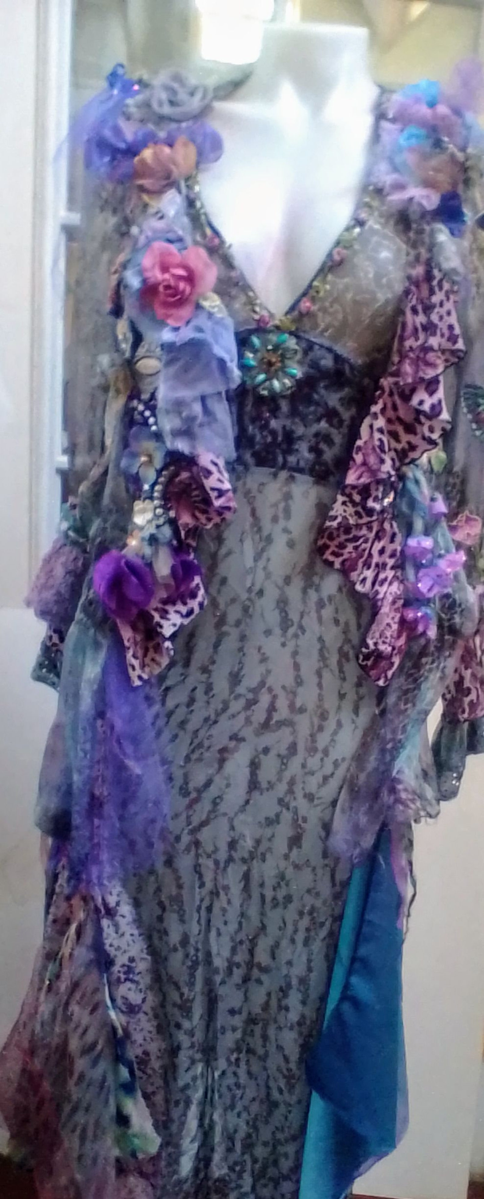 Sheer Silk Two Piece Ensemble Dress W Matching Jacket - Etsy