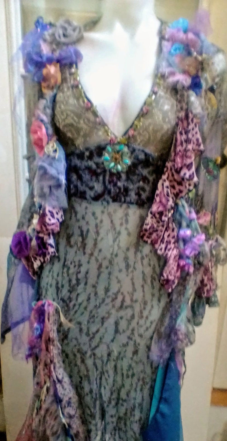 Sheer Silk Two Piece Ensemble Dress W Matching Jacket - Etsy