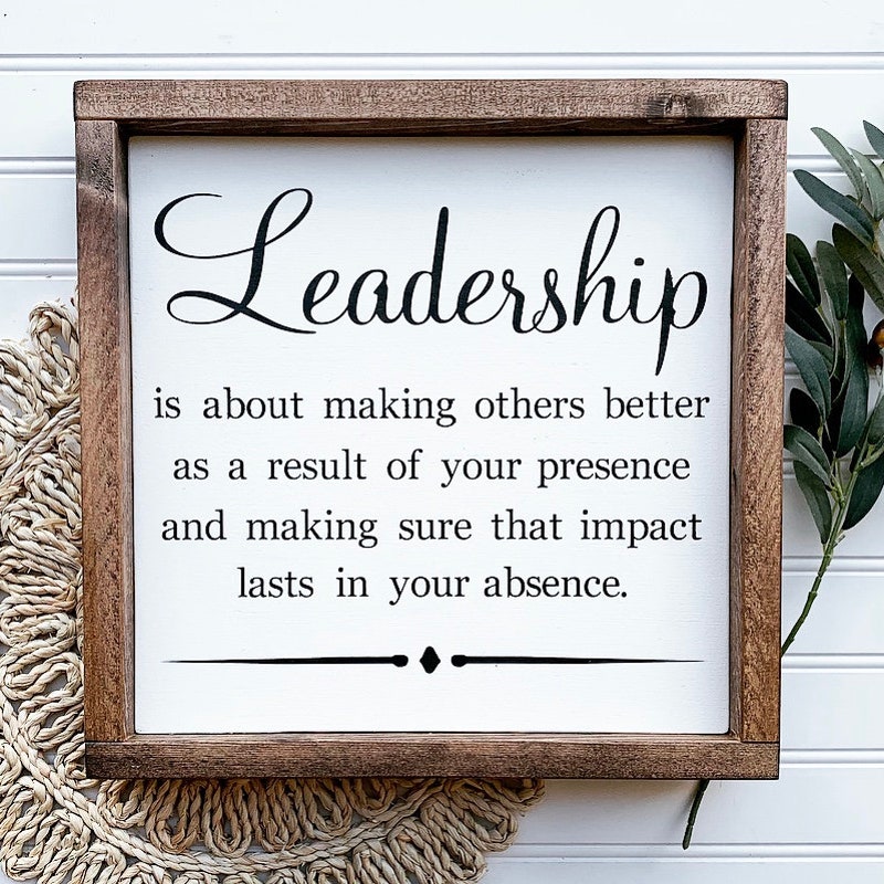 Leadership Quotes - Etsy