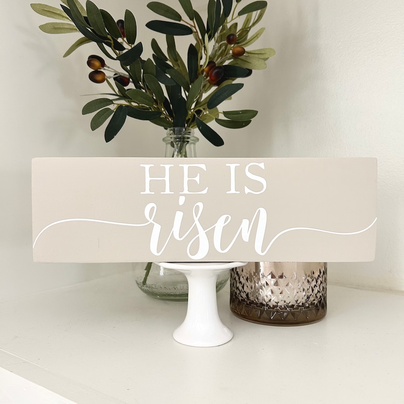 He is Risen - Etsy