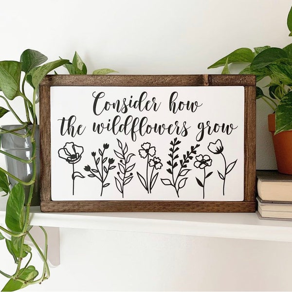 Consider How to Wildflowers Grow Svg - Etsy