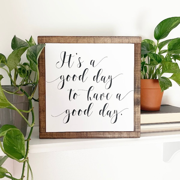 Good Day Sign - Etsy