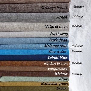 Linen Fabric Samples / Linen Swatches / Samples From Kingdom - Etsy