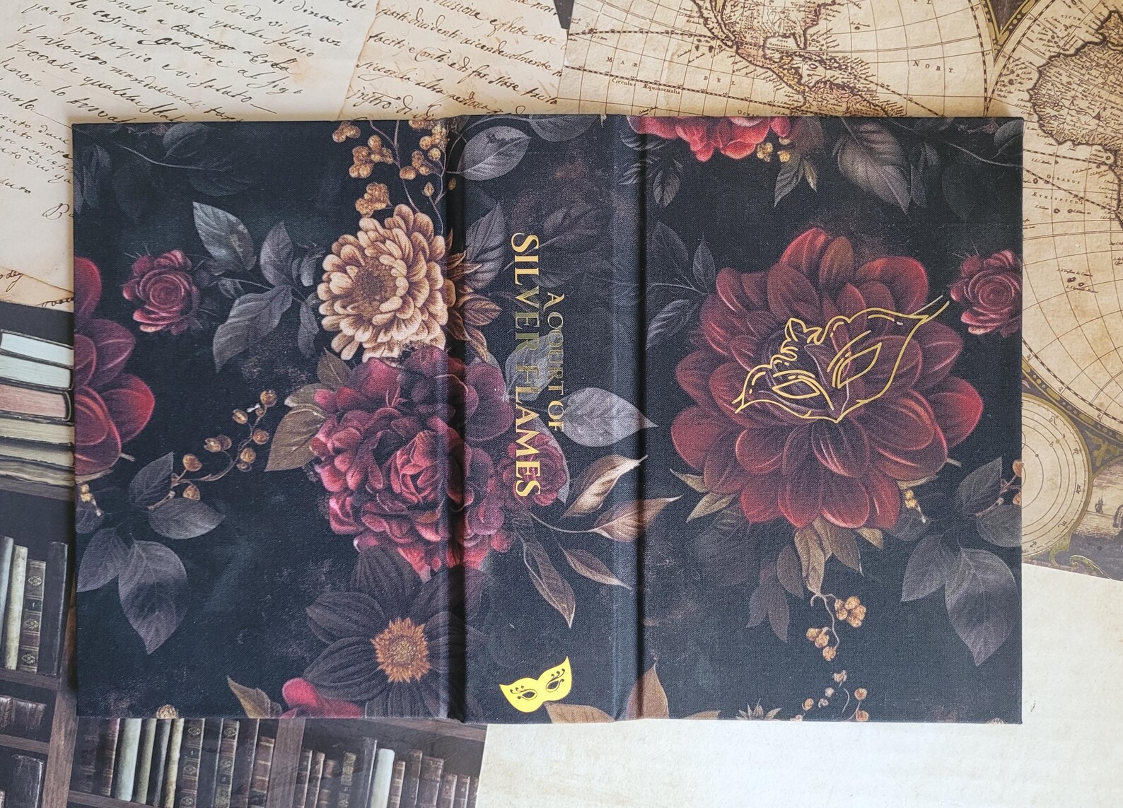 MADE TO ORDER Floral Rebound Acotar Hardcover Book Series: Custom ...