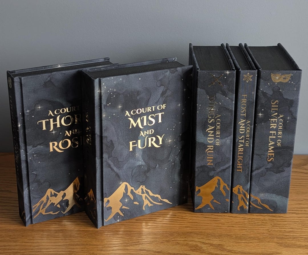 MADE TO ORDER Handmade Acotar Series: Rebound Hardcover Books With ...