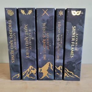 MADE TO ORDER Handmade Acotar Series: Rebound Hardcover Books With ...