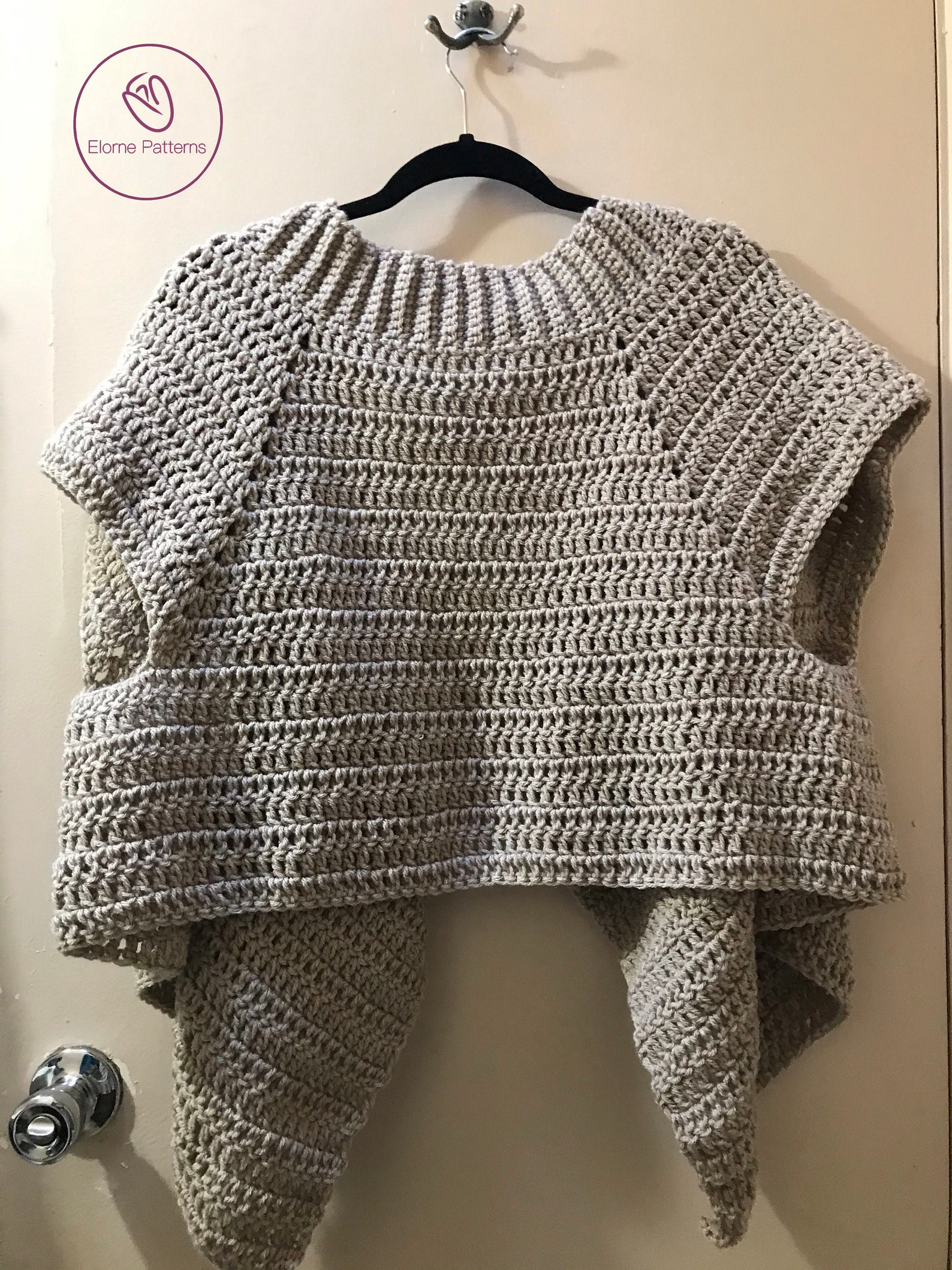 Draping Shrug Plus Size Crochet Pattern - Etsy