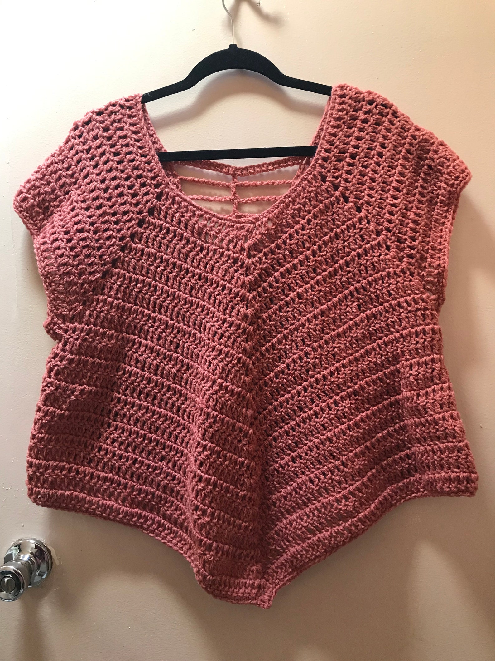 Short Front Long Back Top Plus Size Crochet Pattern PDF ONLY - Etsy