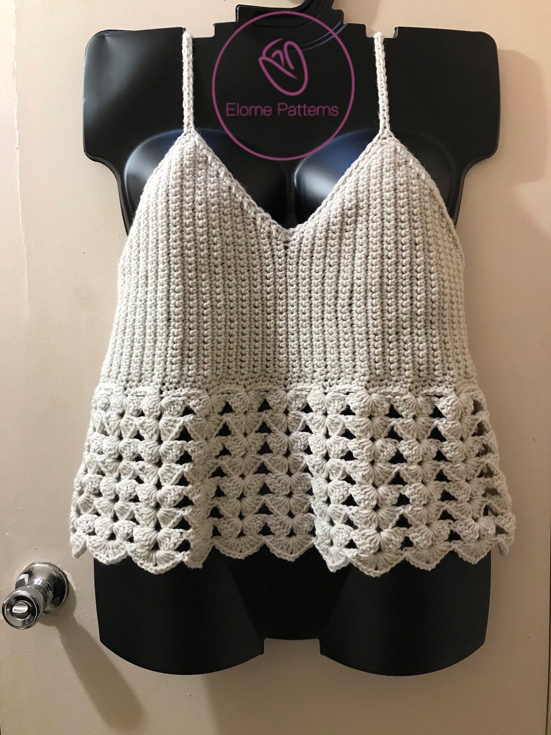 Festival Tank Top Plus Size Crochet Pattern - Etsy