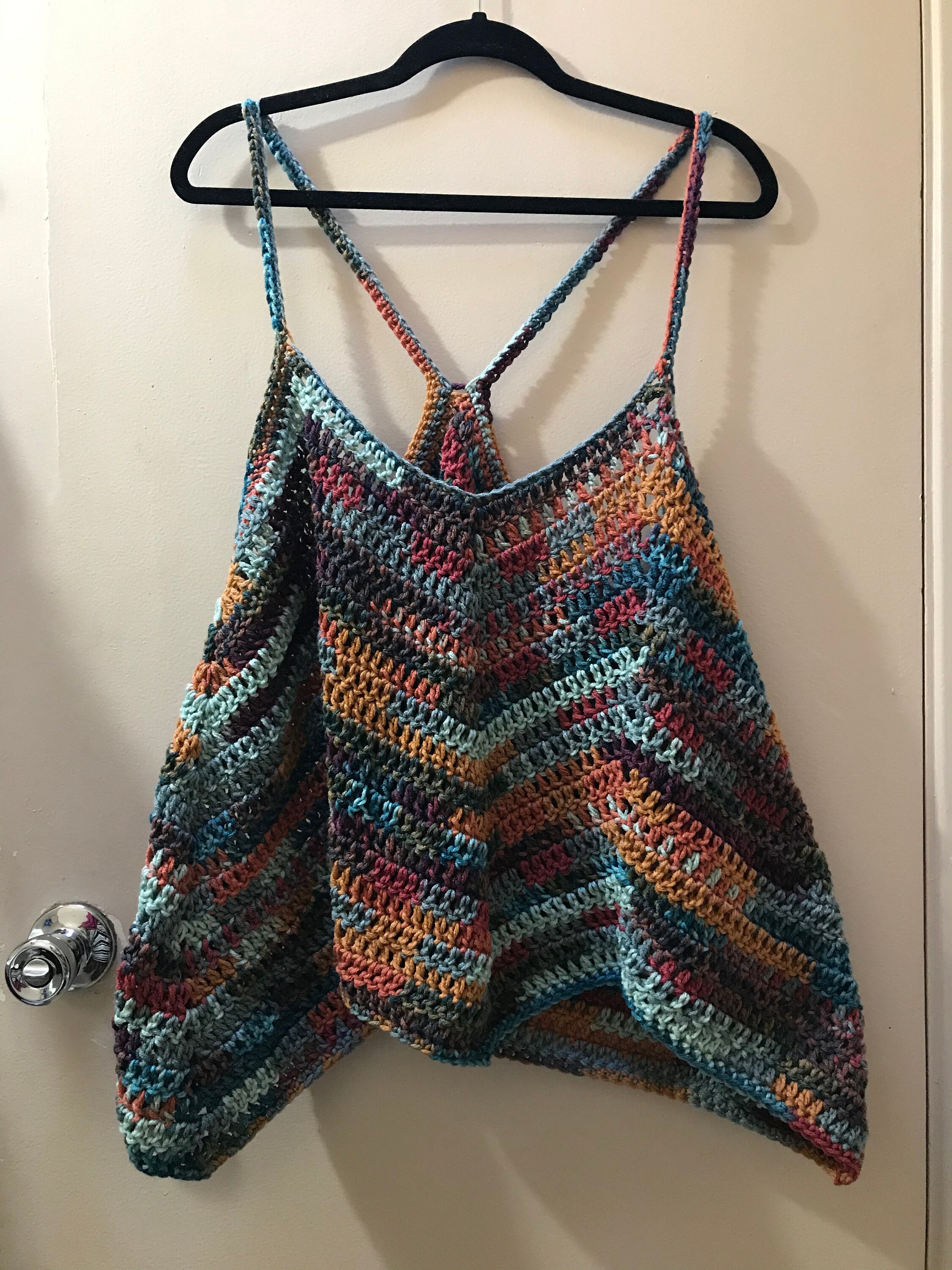 Boho Tank Top Plus Size Crochet Pattern Etsy