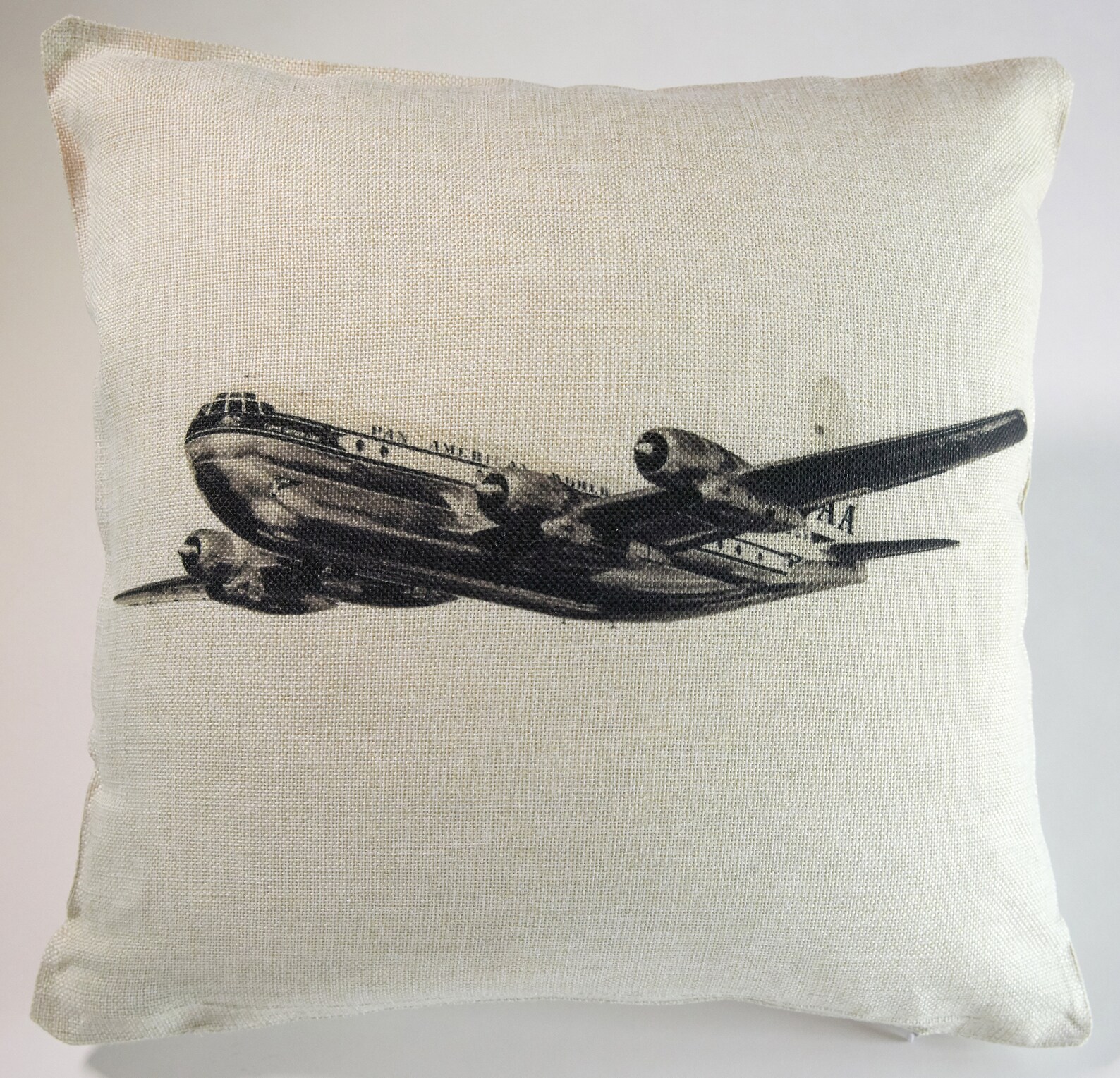 Pan American Airlines Clipper Throw Pillow 15x15 Linen - Etsy