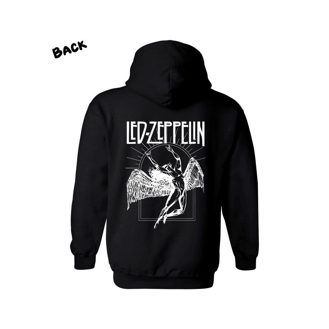 Led Zeppelin Pullover Hoodie Made to Order - Etsy