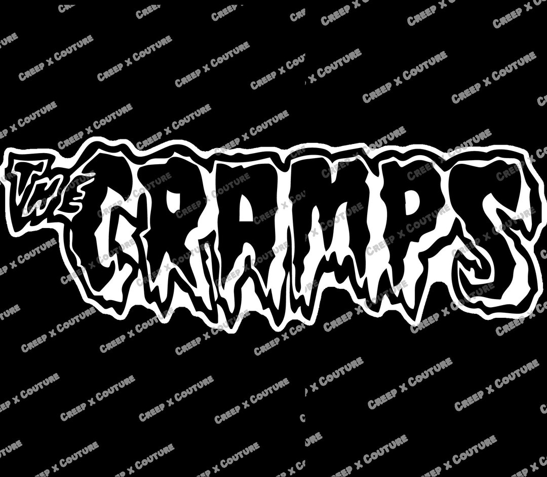 The Cramps Sticker: Die-cut Permanent Vinyl, Waterproof - Etsy