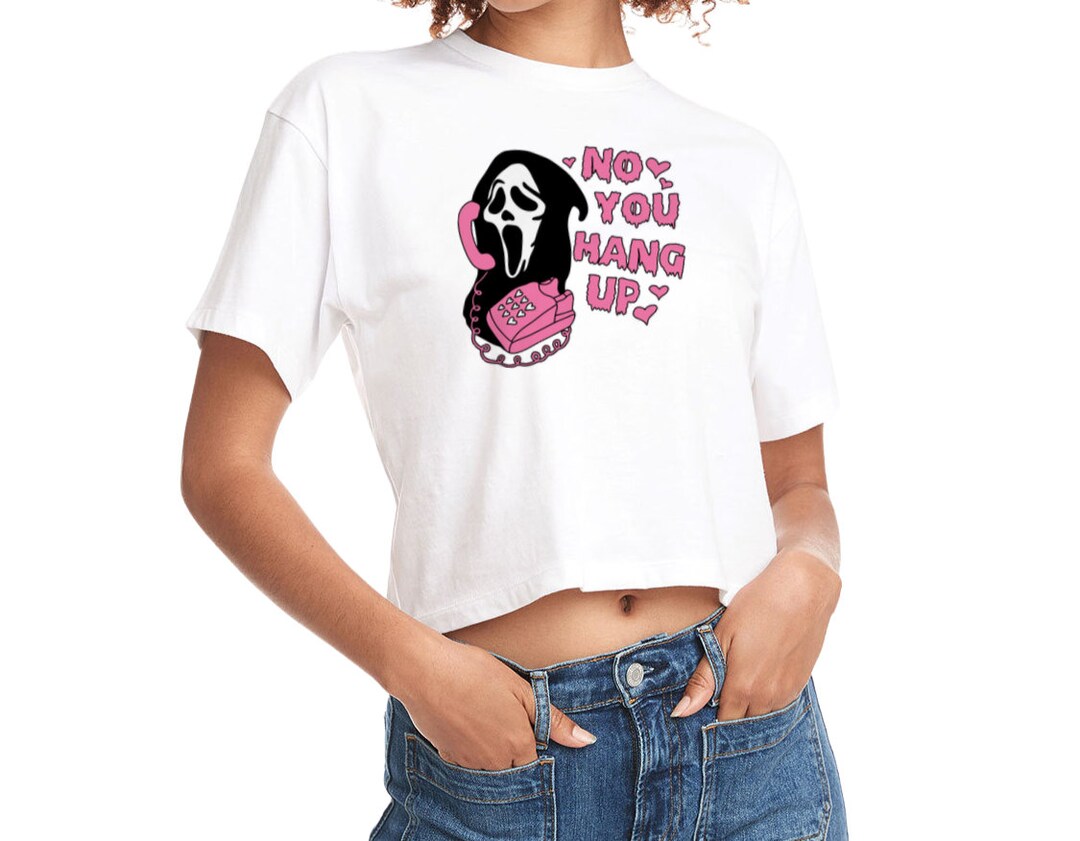Scream Scary Movie Ghostface Made to Order Cropped Tee 3 Color Options ...
