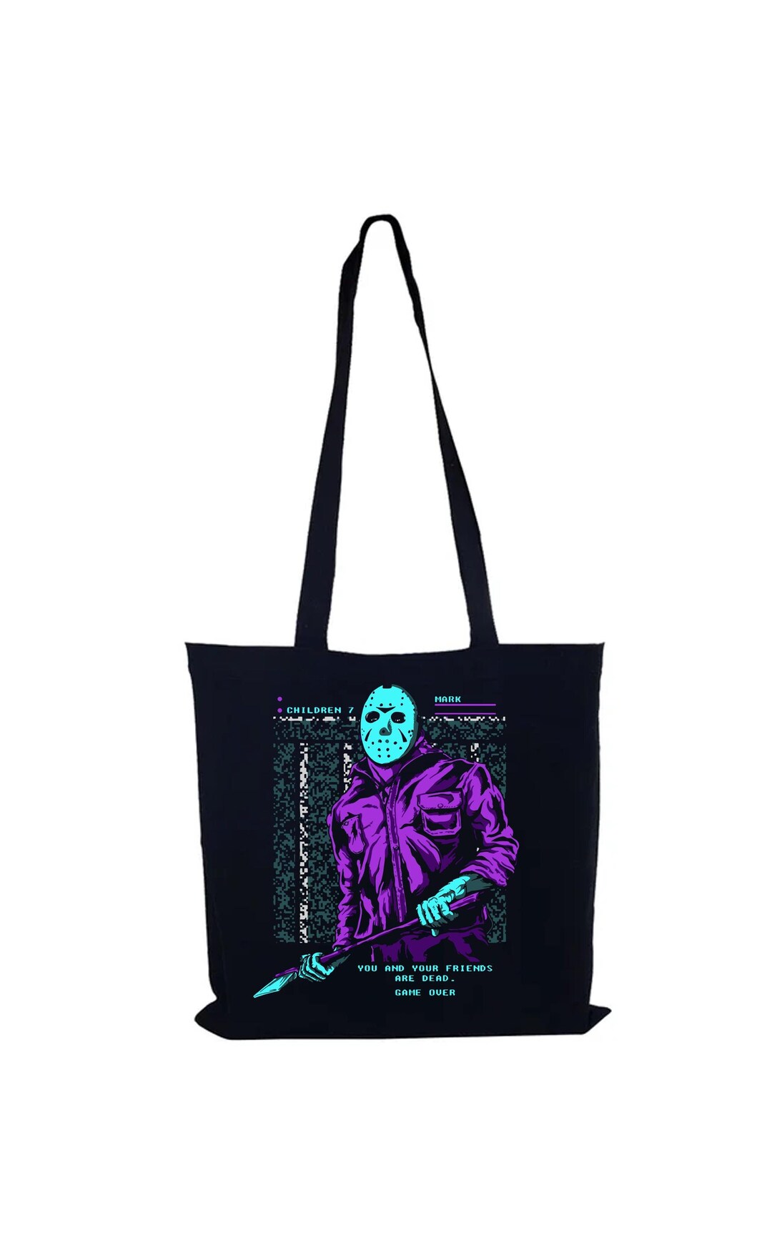 4 Styles! Jason Friday the 13th Tote Bag Crossbody Messenger Purse - Etsy