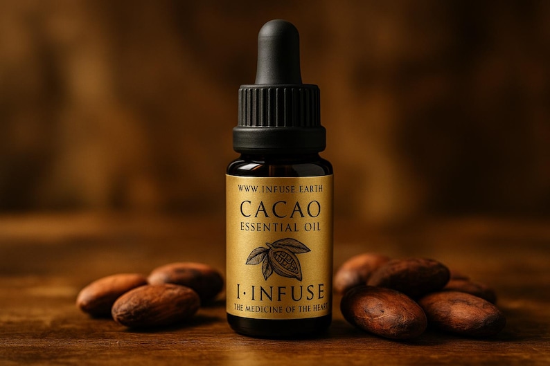Cacao Pure "essential" Oil | Organic and Ethically Sourced | Ceremonial ...