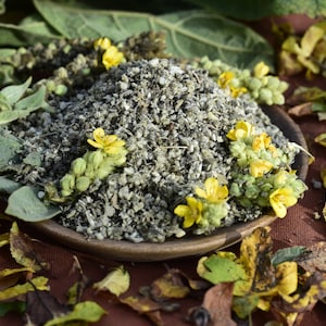 Mullein Leaves Organic | Create Your Own Herbal Mix | Herbal Blend | - Etsy