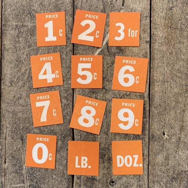 Mini Price Tags - Etsy