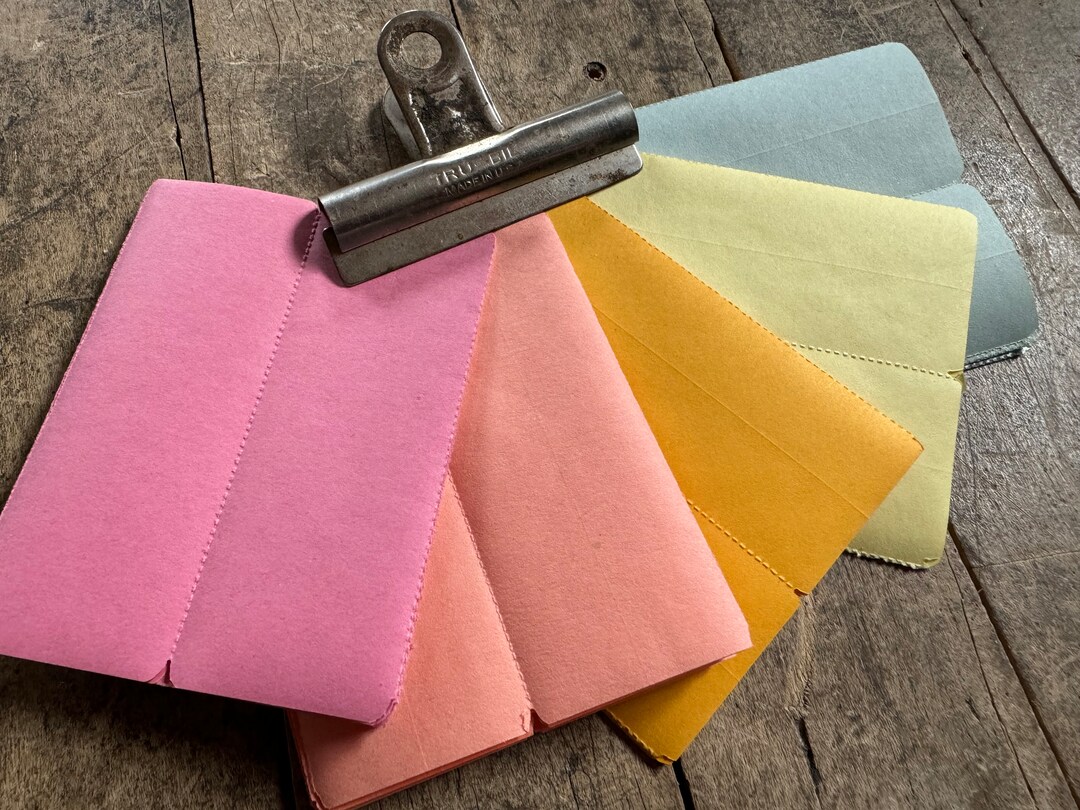 Vintage Gummed Oxford Rol-labels Assortment Paper Crafting Paper ...