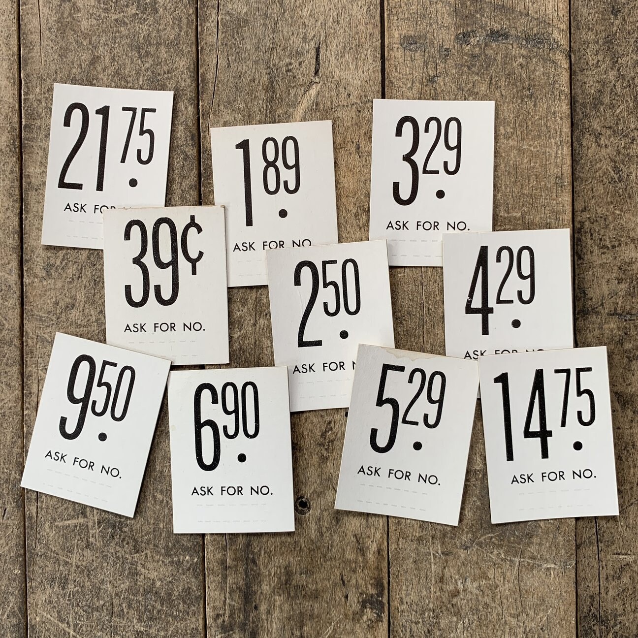 10 Vintage Shoe Price Tags | Paper Crafting | Paper Ephemera | Junk ...